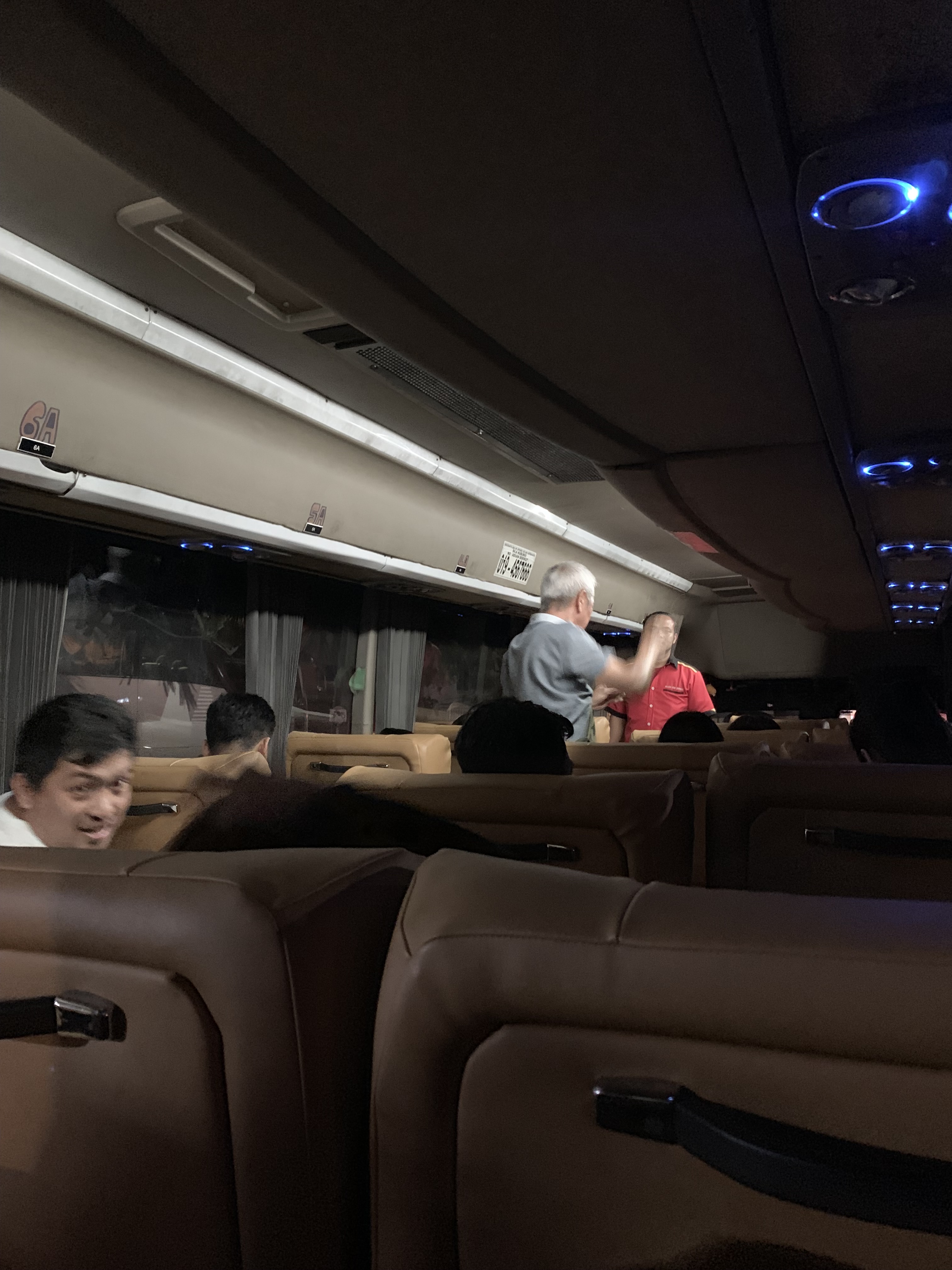 Singapore Malaysia Bus Ride Journey